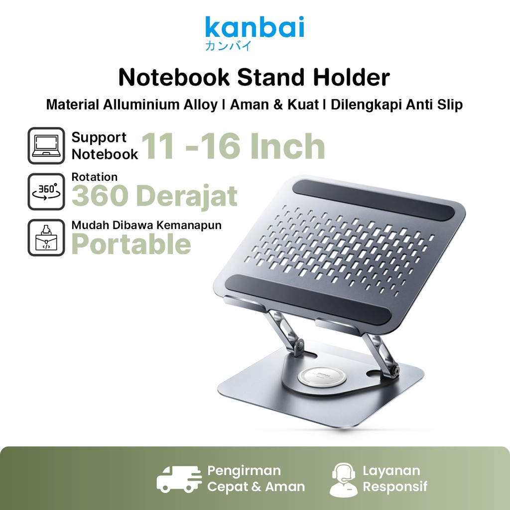 Jual REMAX Stand Laptop 360 Rotation RM-C09 Rotating Folding Notebook ...