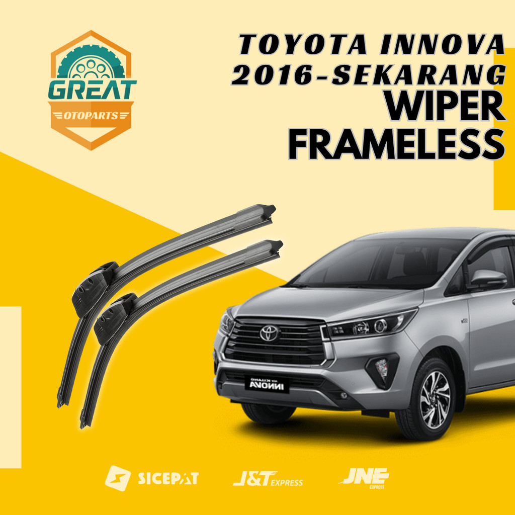 Jual Wiper Kaca Mobil Toyota Kijang Innova Reborn 2016 - Sekarang ...