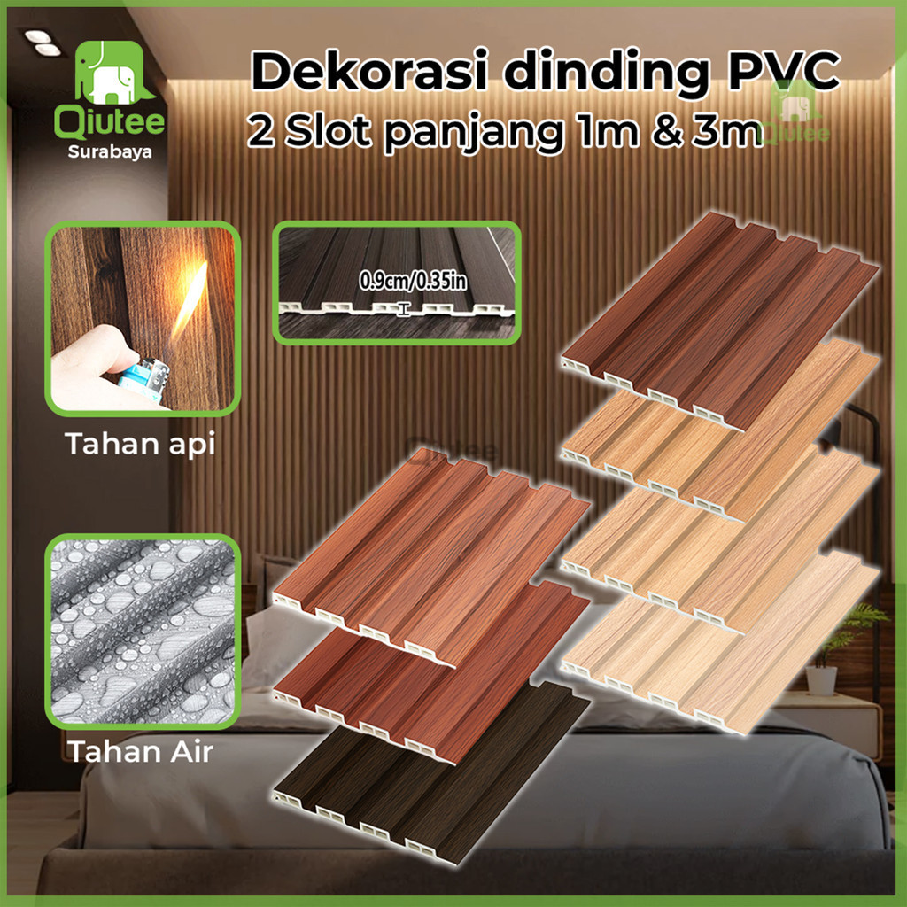Jual Wood panel Dekorasi Rumah Mewah / Wall panel Panel Dinding Kayu ...