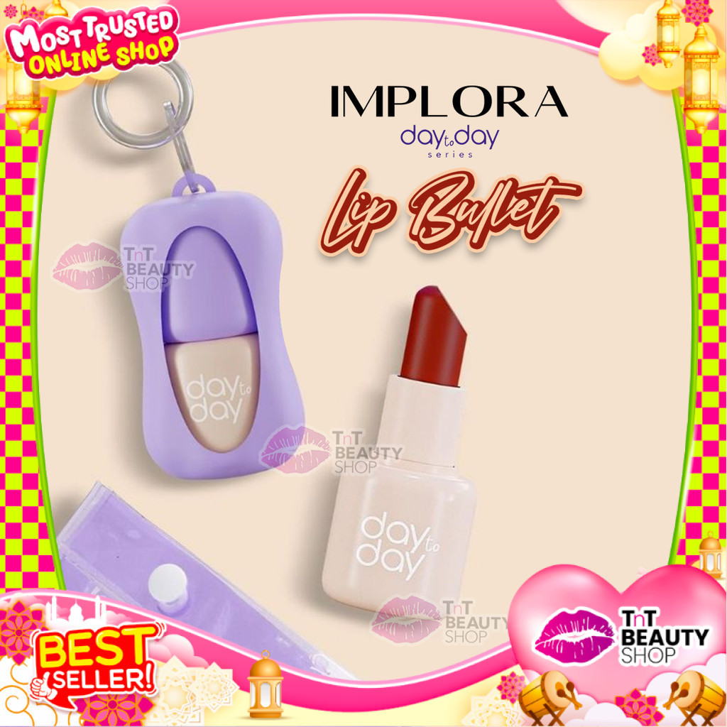 Jual Implora Day To Day Series Lip Bullet | TnT Beauty Shop | Shopee ...