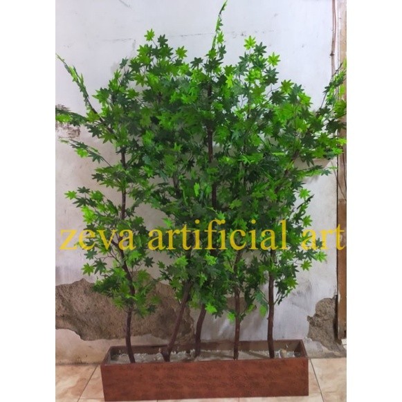 Jual daun partisi/beringin partisi/pohon partisi/bunga plastik | Shopee ...