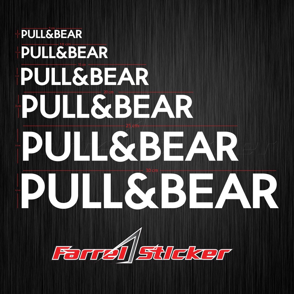 Jual STIKER PULL & BEAR STICKER PULL&BEAR | Shopee Indonesia