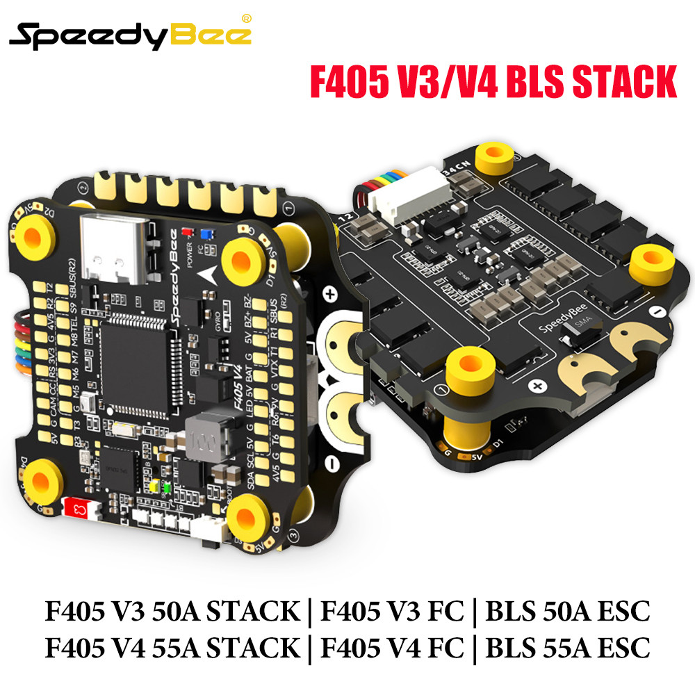 Jual SpeedyBee F405 V3/V4 FC ESC Stack 3-6S Lipo Flight Control BLS 50A/55A 4 in 1 ESC 30x30 ...