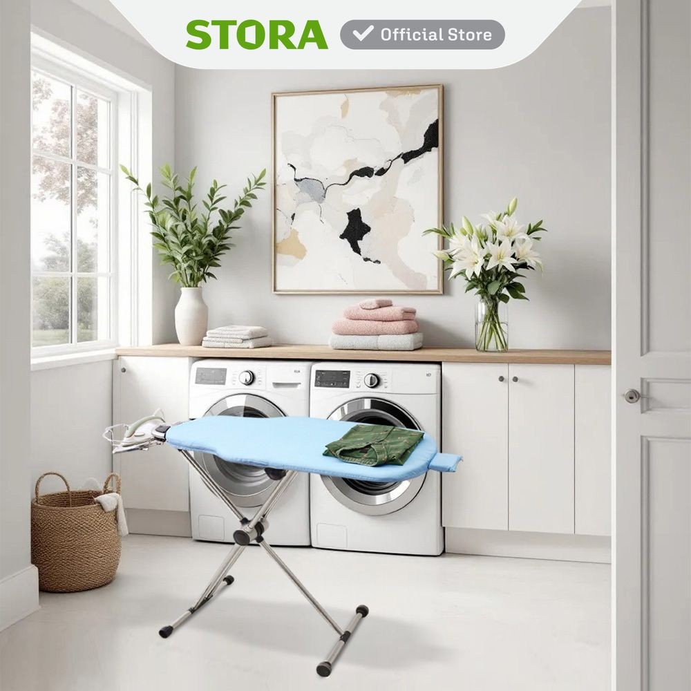 Jual Stora 113X47X98 cm Meja Setrika Lipat Flip Side 360 - Biru Papan ...