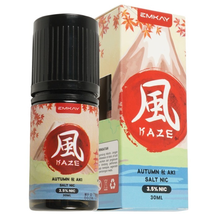 Jual Liquid Kaze Autumn Aki Spritzer Ice Yuzu Saltnic 35MG 30ML By ...