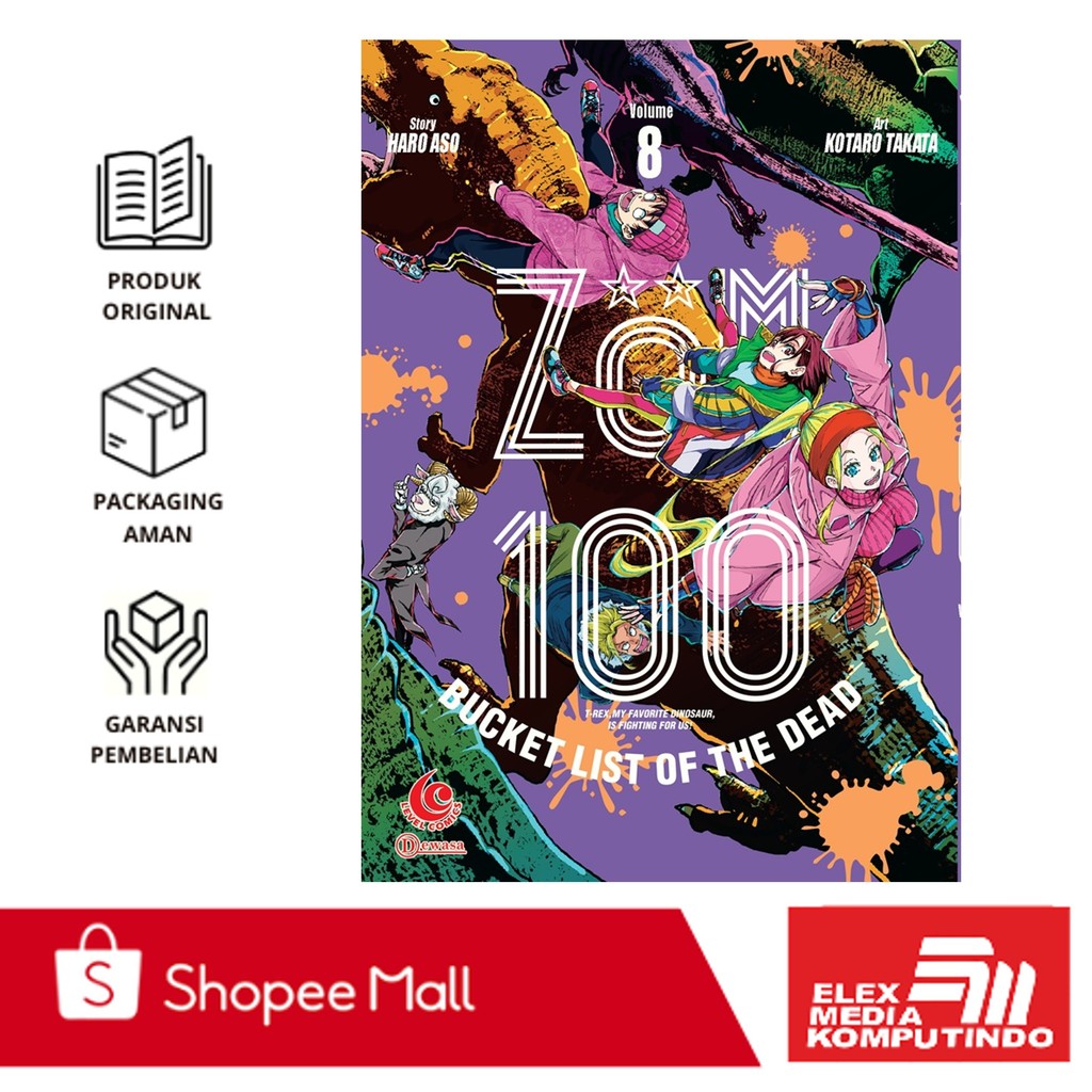 Jual Elex - Level Comic: ZOM 100 Bucket List of The Dead 08 (Aso Haro ...