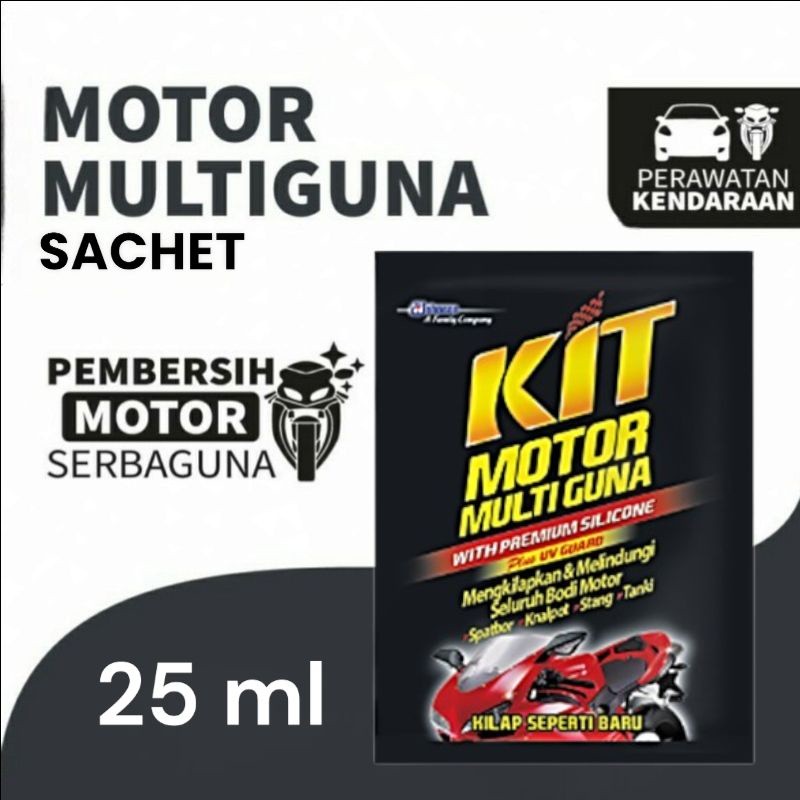 Jual KIT Poles Motor MultiGuna Sachet 25 ml | Shopee Indonesia