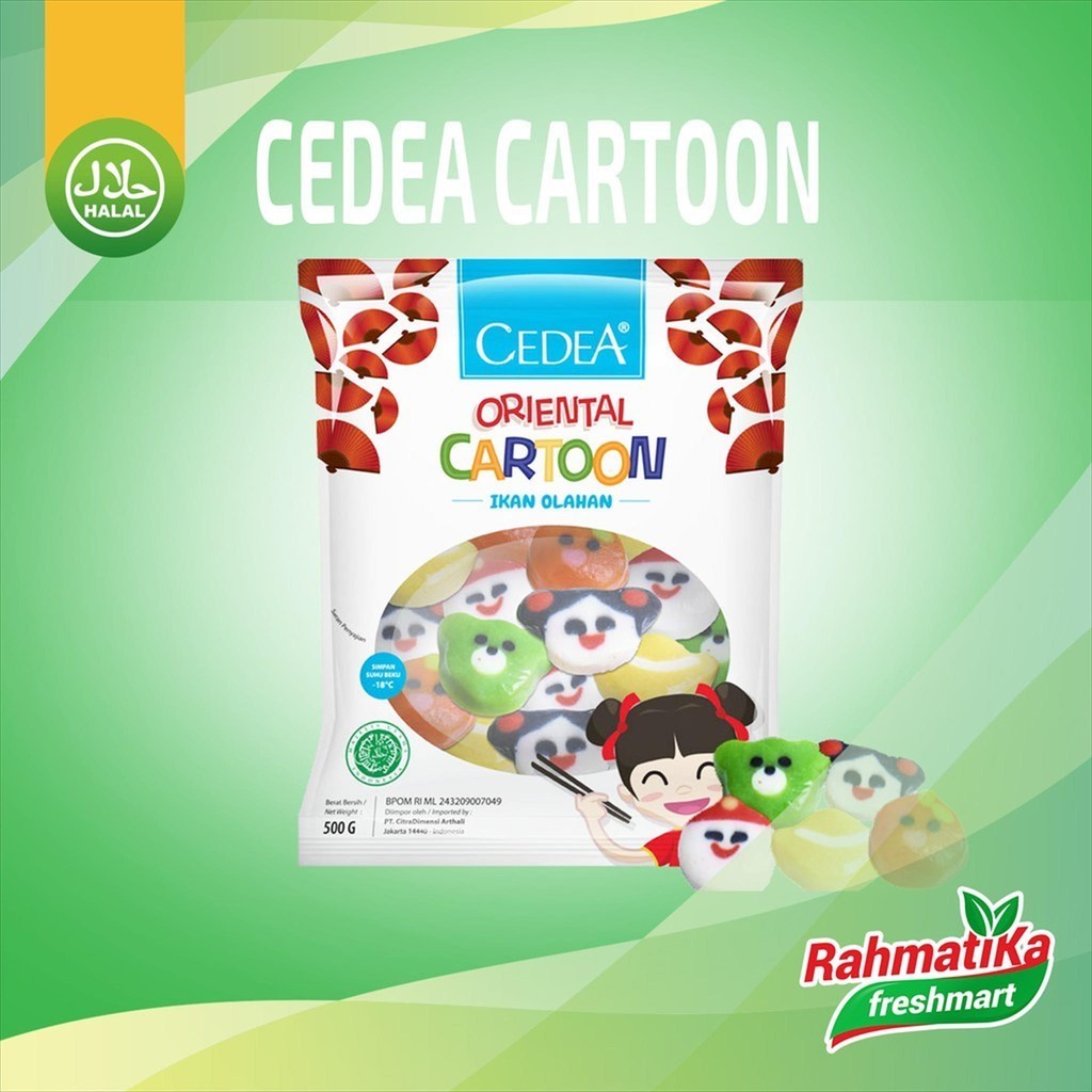 Jual Cedea Oriental Cartoon / Ikan Olahan Cedea 500 gram (Frozen Food ...