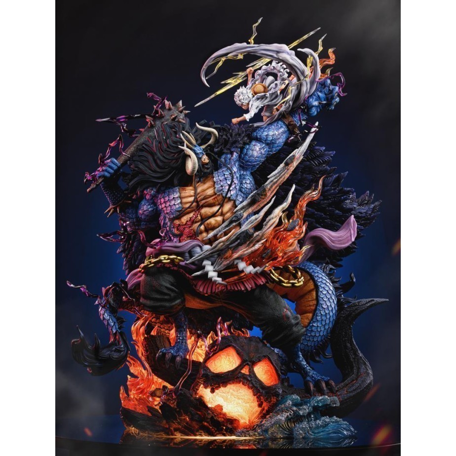Jual STATUE KAIDO X NIKA LUFFY RESIN POLYSTONE FANTASY STUDIO DESIGN ...