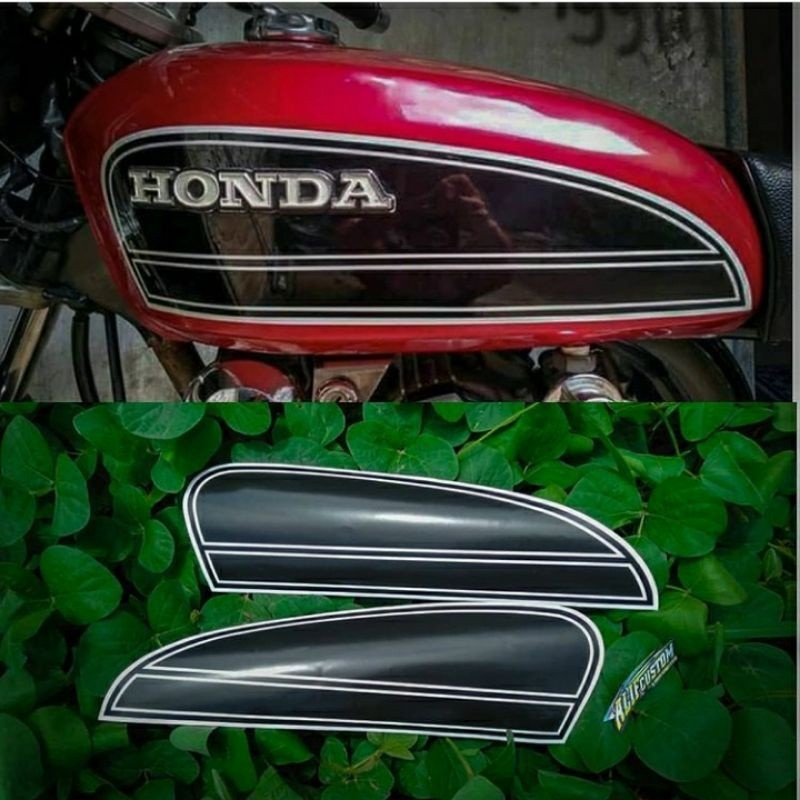 Jual striping tangki honda cb125 polet tangki honda cb125 strip ...