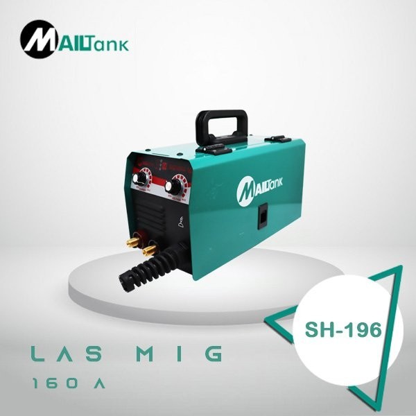 Jual Mailtank SH196 Mesin Las Mig 160A 3IN1 Co2 Bisa Tanpa Gas Co Mailtank Mig 160 Tig Argon MMA ...