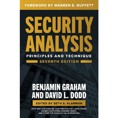 Jual Security Analysis Principles and Techniques 7th Seventh Edition BY ...