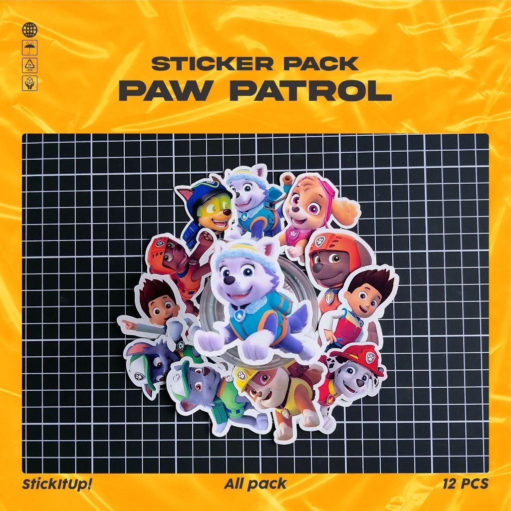 Jual Stiker Pack Kartun Paw Patrol Lucu | Shopee Indonesia
