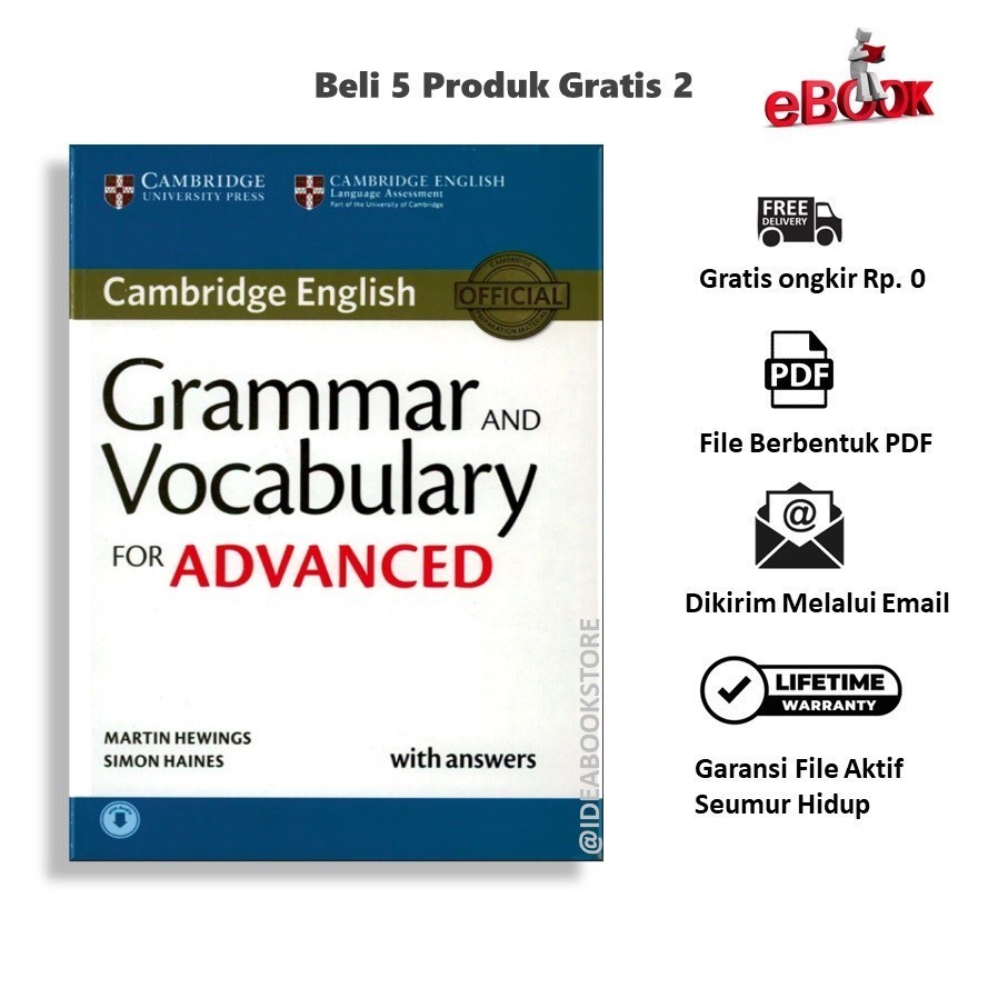 Jual Grammar and Vocabulary for Advanced | Shopee Indonesia
