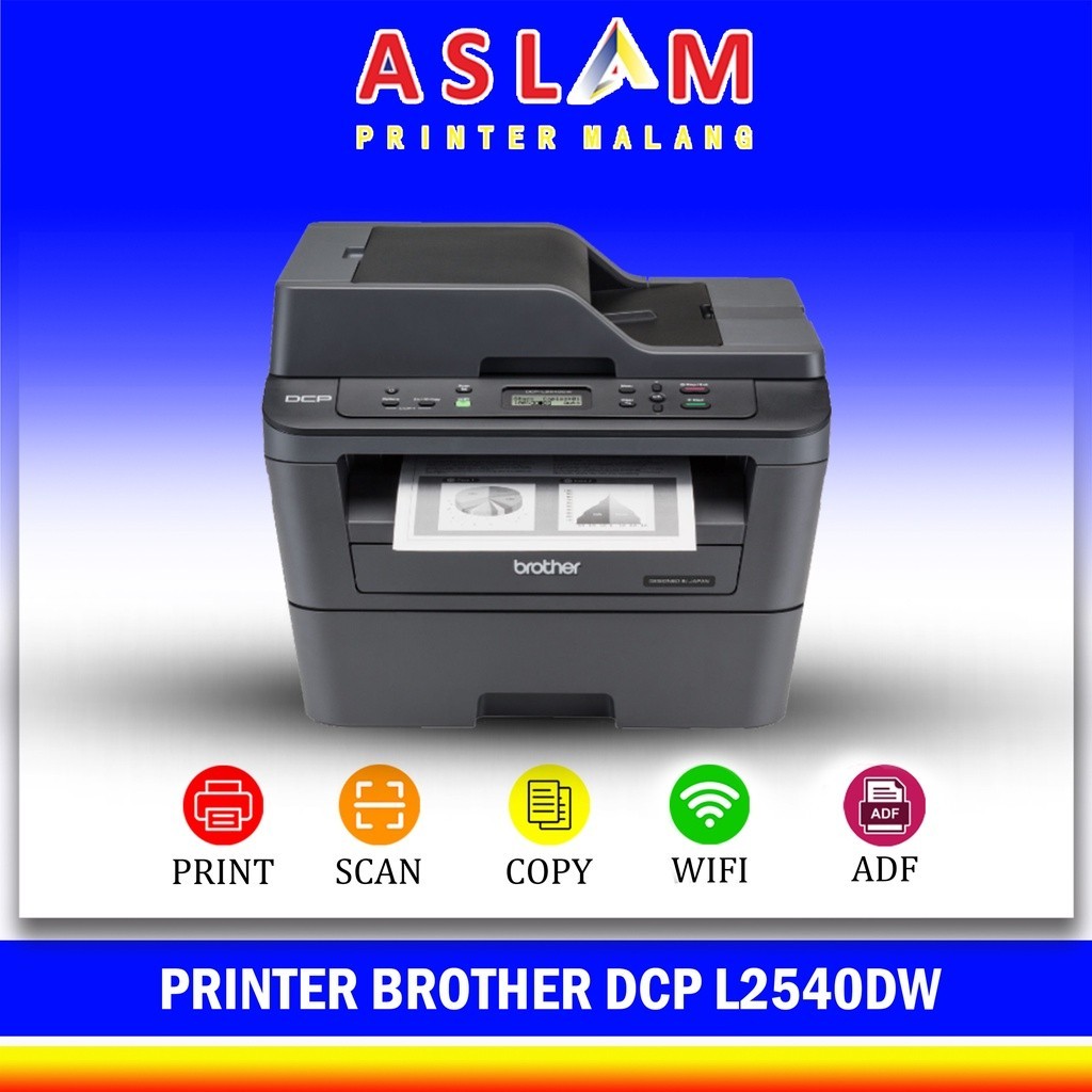 Jual promo spesial Printer Laser Brother DCP - L2540Dw L2540 2540 Mono ...