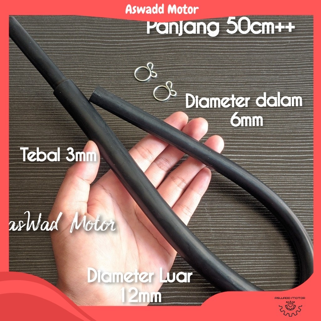 Jual Selang Hawa Blok Mesin Motor Original Universal Bebek Matic ...