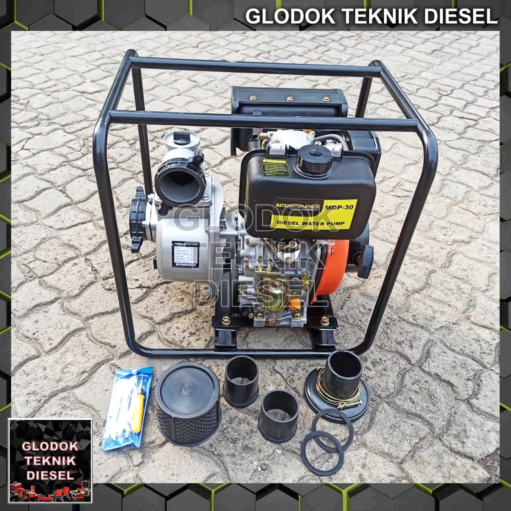 Jual Pompa Alkon Irigasi 3 inch Diesel Matsumoto MDP 30 / Mesin Pompa ...