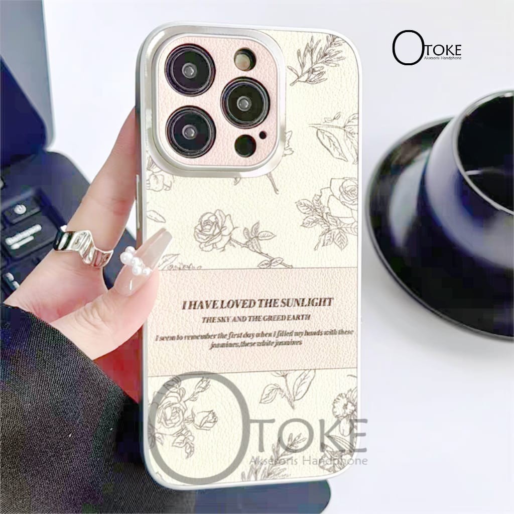 Jual CASE BUNGA UNIK CLASSIC CAMELLIA ROSE FOR IPHONE 11 12 13 14 15 ...