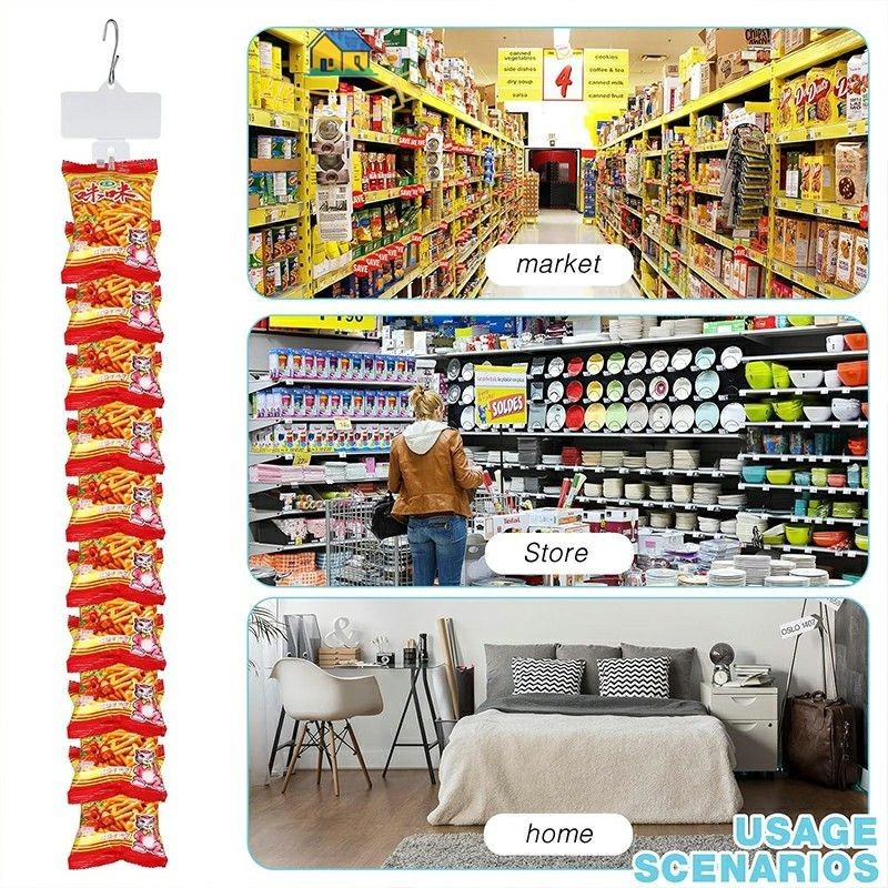 Jual Clip Strip Display Makanan/Klip Display Snack/Strip Klip Produk ...