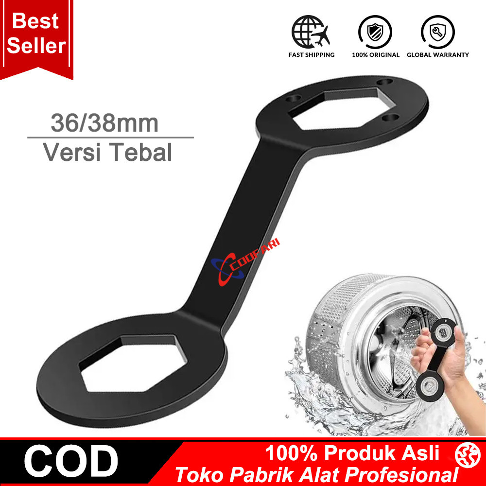 Jual MULTI UNIVERSAL, Kunci pembuka mur gearbox mesin cuci 1 tabung 36 ...
