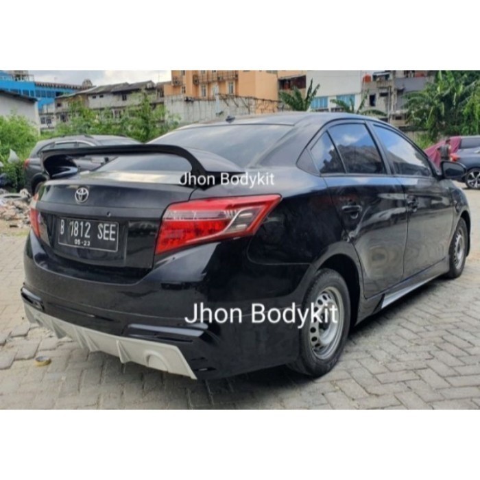 Jual Paket Bodykit & wing spoiler vios 2013 2014 2015 2016 2017 model ...