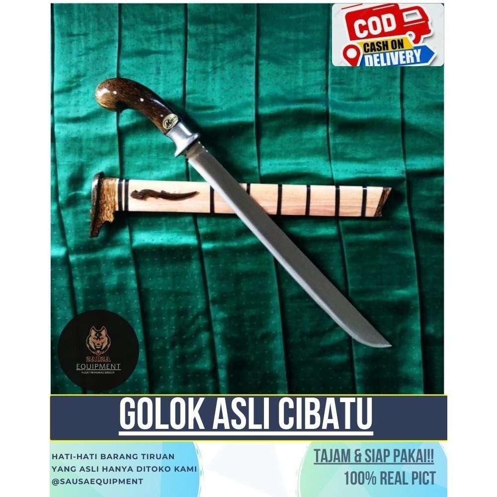 Jual Pk3 Golok tebas bambu dan kayu keras Golok Jati DURALIUM Panjang ...