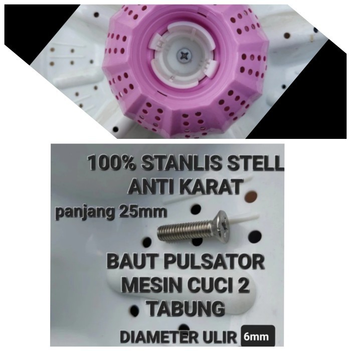 Jual MN03 baut mur sekrup skrup kunci pulsator polisator polysator ...