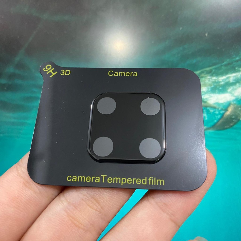 Jual REALME C15 C21 Premium Frame Hitam Kamera 3D Round Edge Camera ...