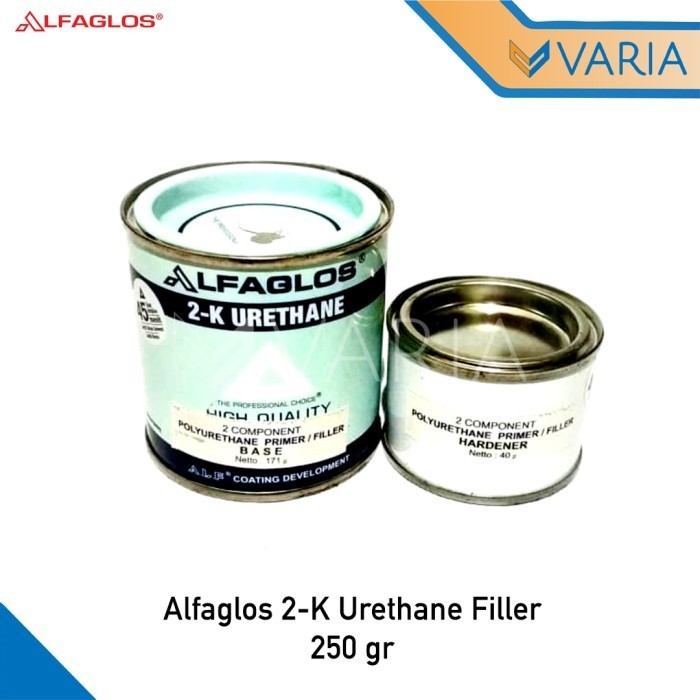 Jual Alfaglos PU 2K Urethane Filler 250 gr Polyurethane Primer ...