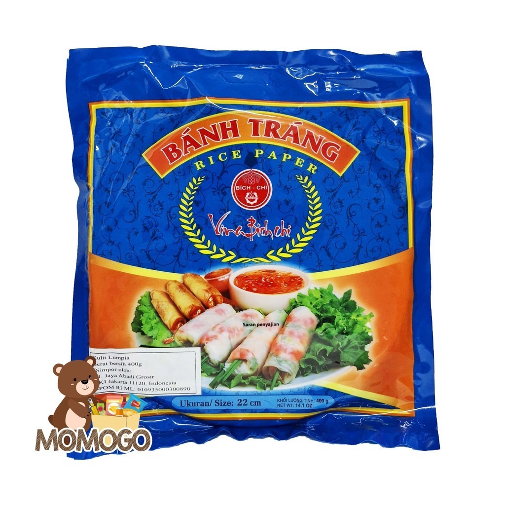 Jual BICH-CHI RICE PAPER/KULIT LUMPIA 400GR | Shopee Indonesia