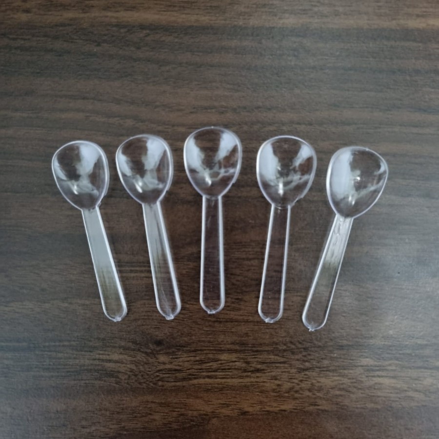 Jual D935 Sendok Jelly Puding Ice Cream Kecil / Sendok STB Isi 100pcs ...