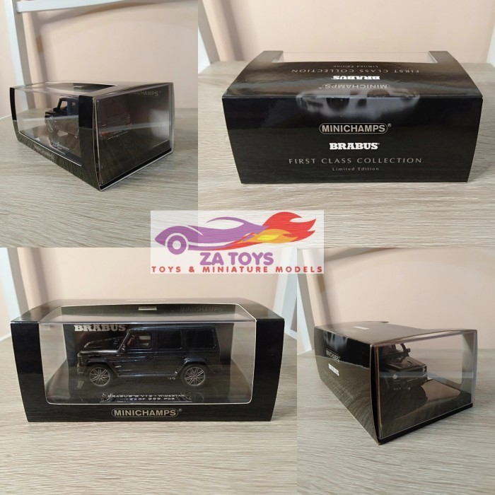 Jual PTS99 Diecast Mercedes Benz G-Class Brabus V12 Widestar Grey by ...