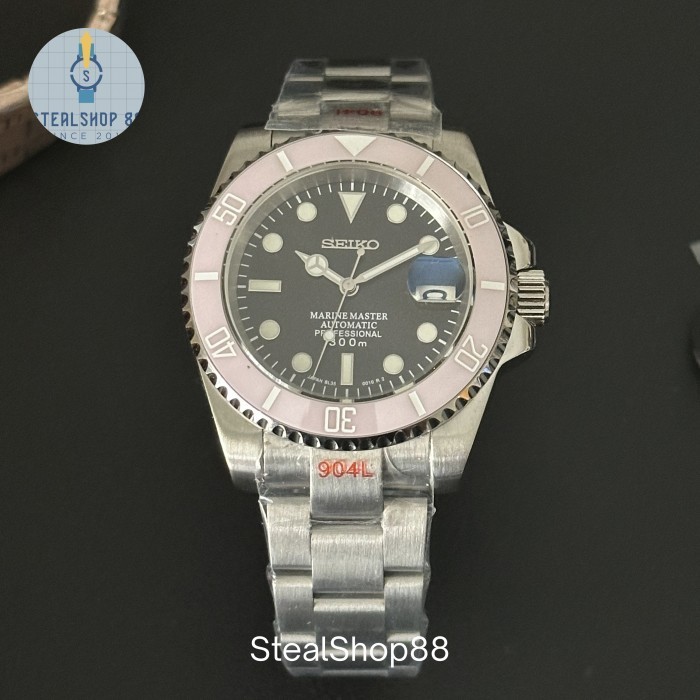 Jual Seiko Submariner Lil Pink NH35 | Shopee Indonesia