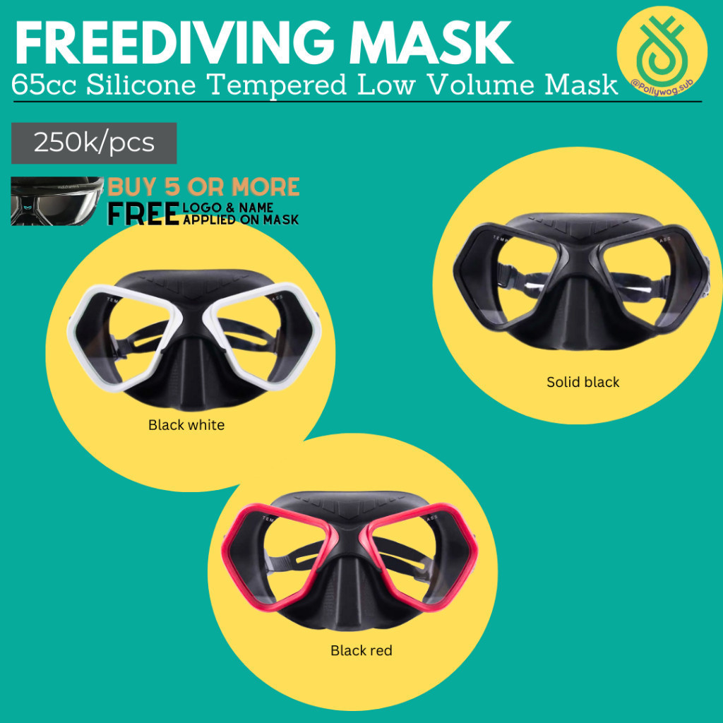 Jual Masker TG Ultra Low Volume Freedive, Spearfishing, Scuba ...