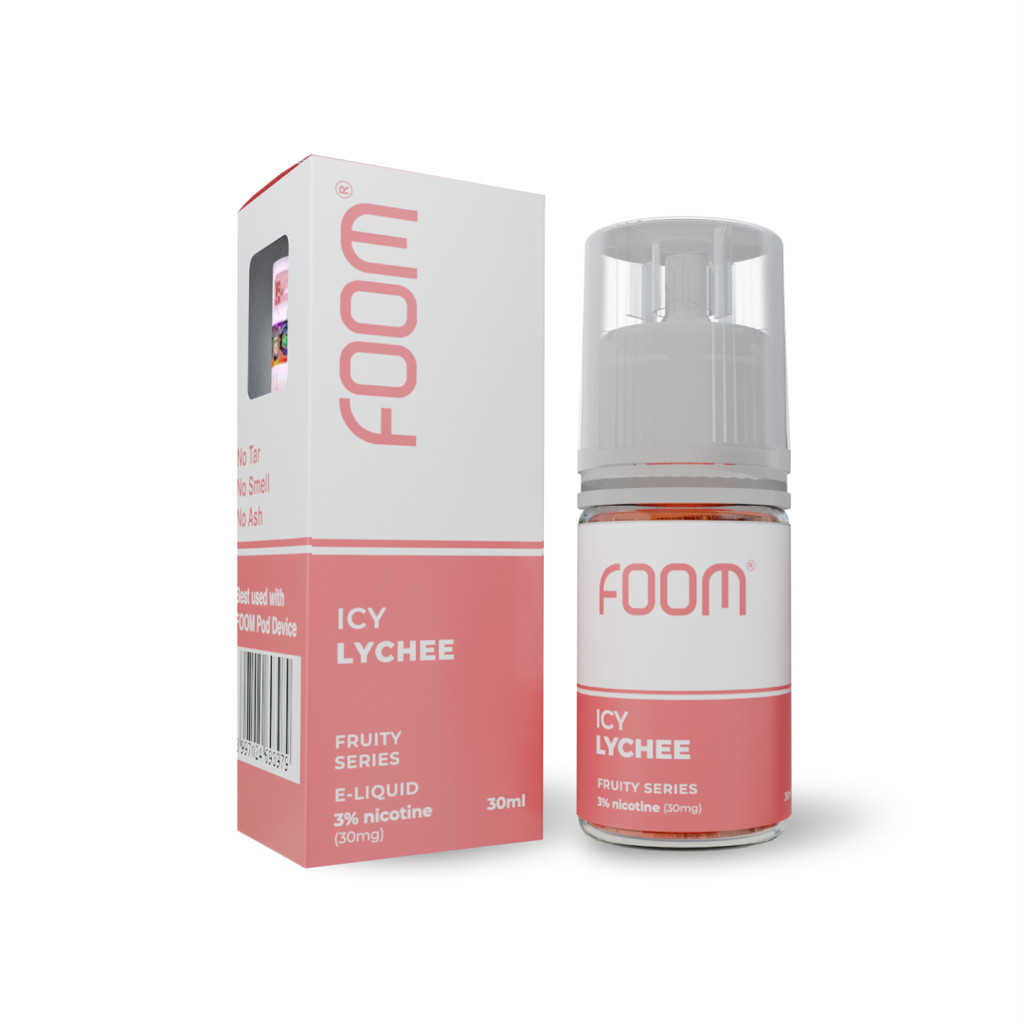 Jual Liquid FOOM Icy Fruity Series - Icy Lychee 30 mL | Shopee Indonesia
