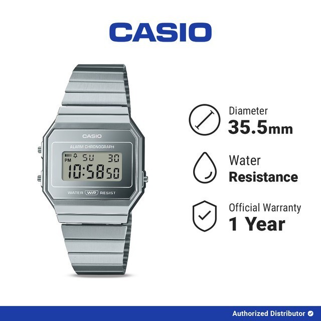 Jual [READY INSTANT] Casio General Vintage A700WEV-7ADF Jam Tangan Digital Unisex | Shopee Indonesia