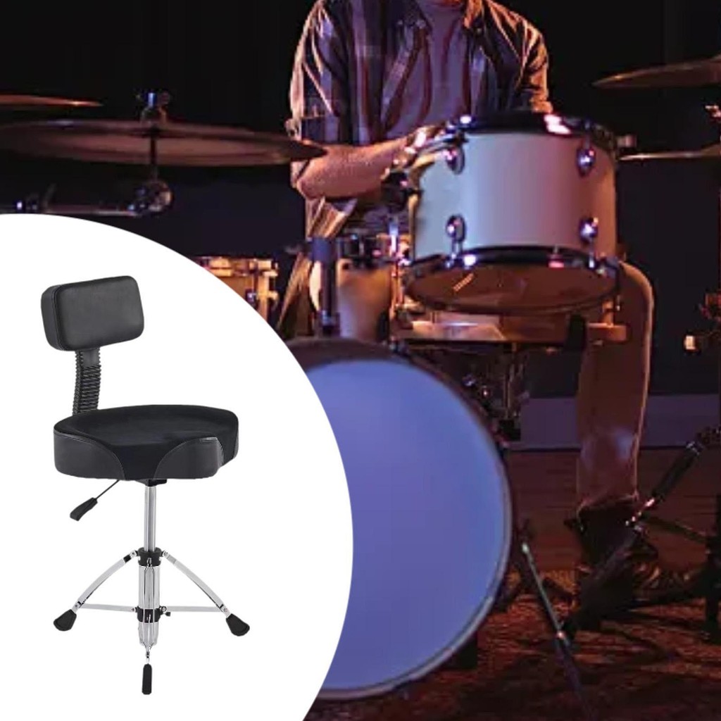Jual Drum Throne with Backrest,Saddle Drum Seat,Drum Chair Stool ...