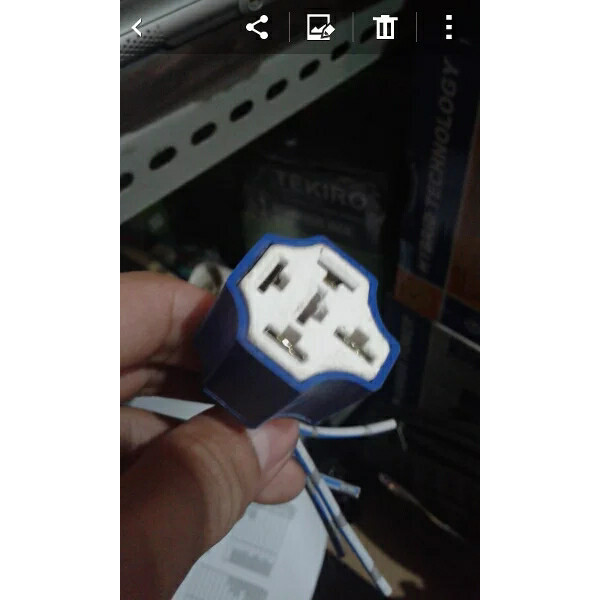 Jual Rumah relay socket relay kaki 4 model keramik tahan panas ...