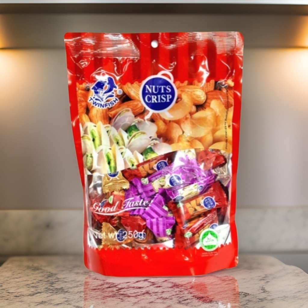 Jual Twinfish Nuts Crisp 250g Malaysia | Shopee Indonesia