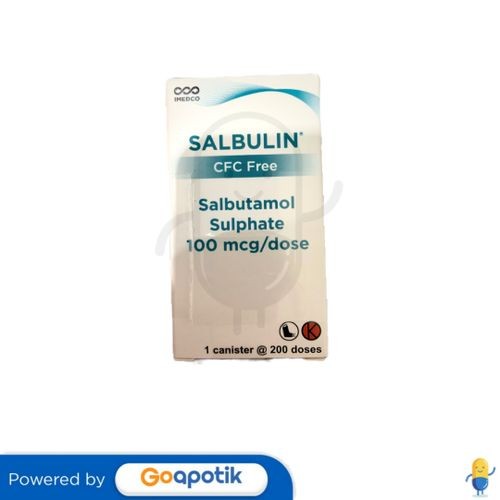 Jual Salbulin 100 Mcg/Dosis Canister 200 Dosis | Shopee Indonesia