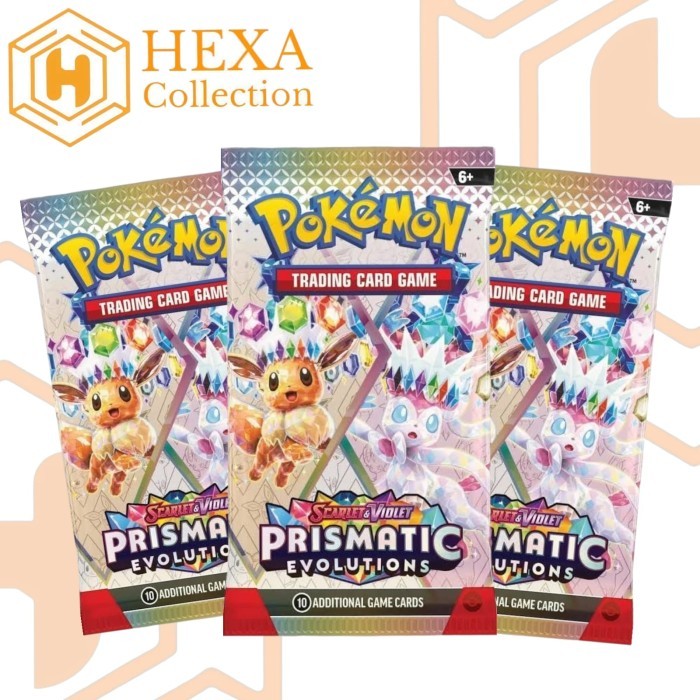 Jual Booster Pack Pokemon TCG Prismatic Evolution | Shopee Indonesia