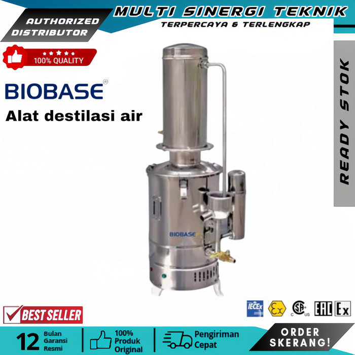 Jual BIOBASE WD-A5 lab 5L portable distillation Water Distiller 5 Liter ...
