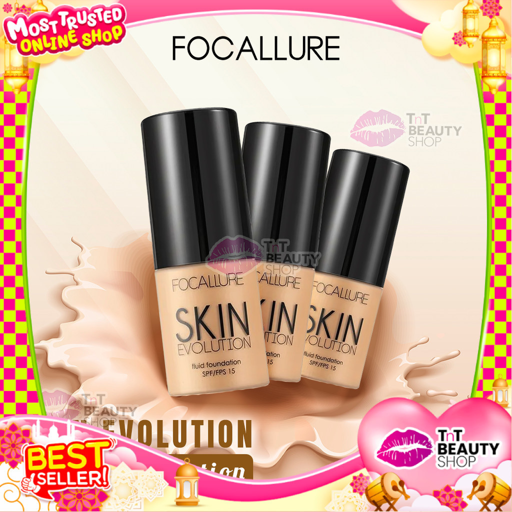 Jual FOCALLURE Full Coverage Oil-control Fluid Foundation FA 30 | FA30 ...