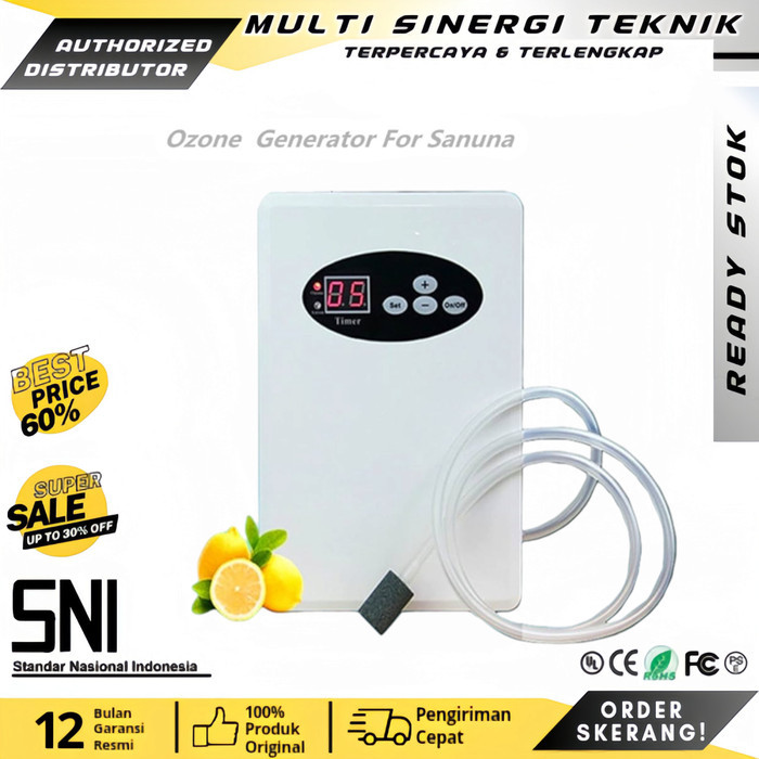Jual Ozone Generator Digital Multifunction 500 mg (O3) Ozone digital 0.5 gr | Shopee Indonesia