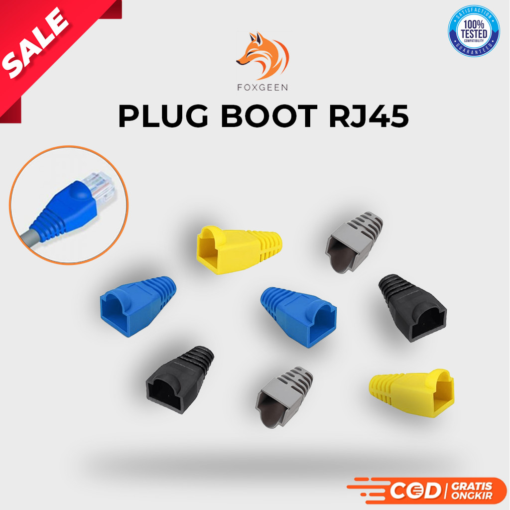 Jual PLUG BOOT RJ45 / COVER RJ 45 / PELINDUNG RJ45 | Shopee Indonesia