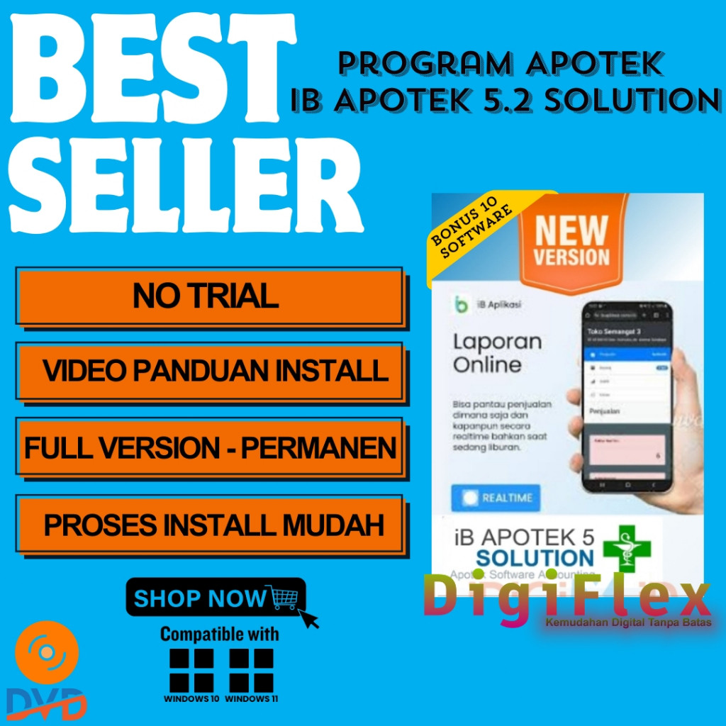 Jual Software Apotek iB Apotek 5.2 Solution | Shopee Indonesia