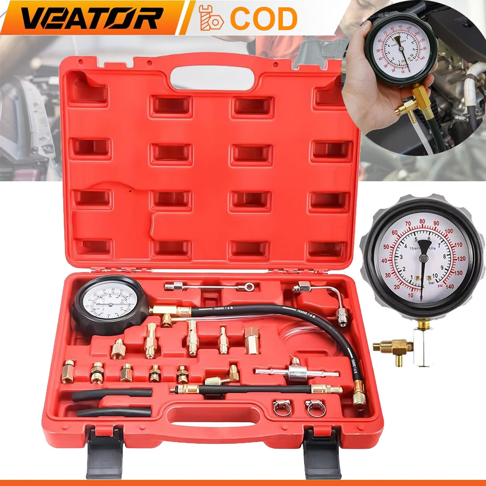 Jual TU-114 Fuel Injector Pressure Gauge Tester Kit TU-114 Alat ...