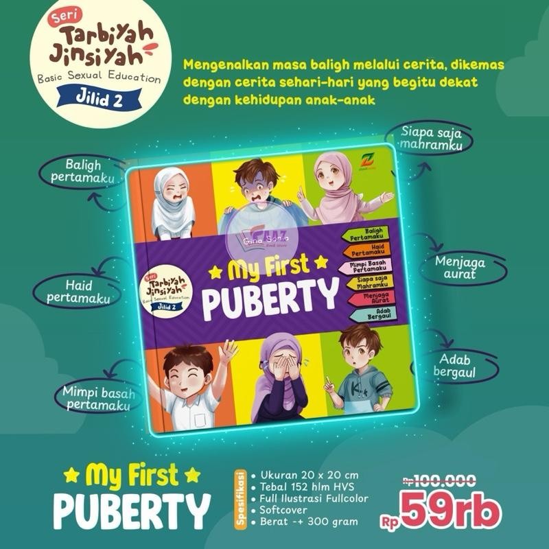 Jual My First Puberty | Persiapan Anak Menjelang Remaja | Pubertas ...
