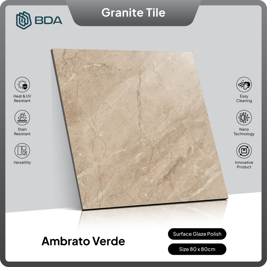 Jual BDA Granite Tile 80x80 Keramik Granit Lantai Dinding Interior ...