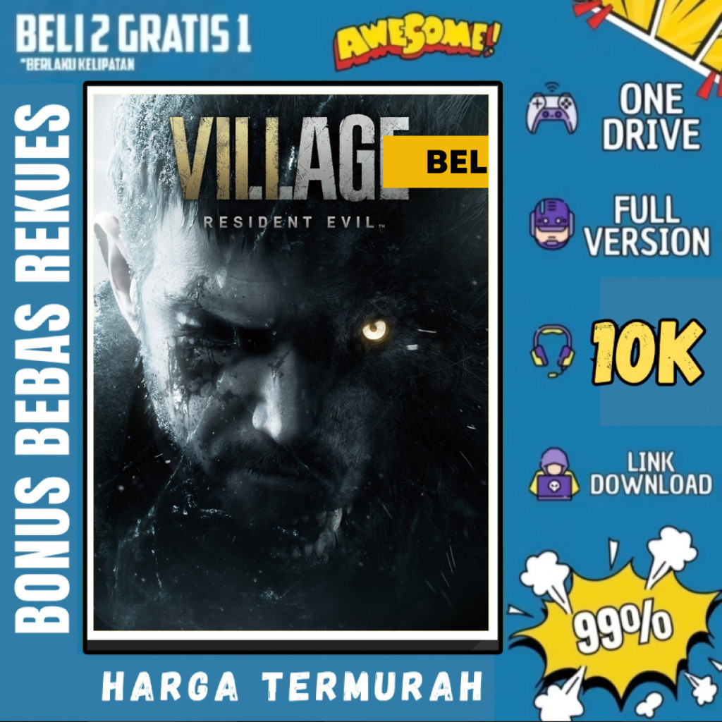 Jual RESIDENT EVIL VILLAGE DELUXE EDITION - GAME PC - GAME LAPTOP - PC GAMES - BELI 2 GRATIS 1 ...